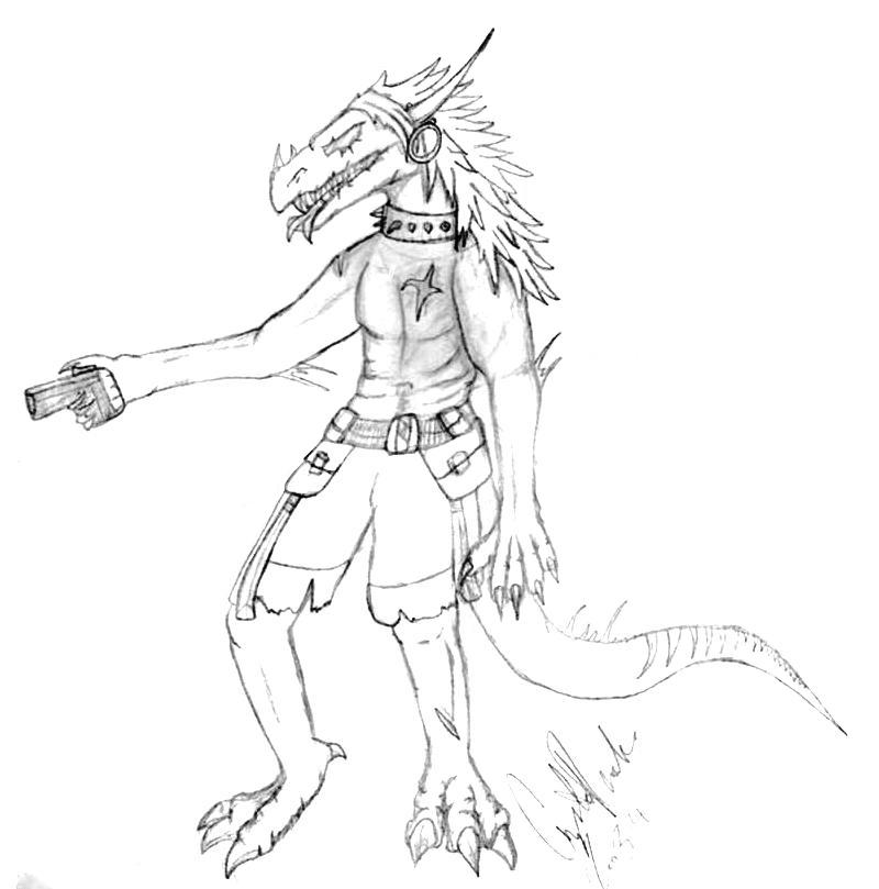 Dragon Humanoid by KeeperOfLight on DeviantArt