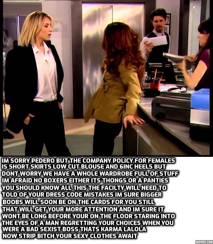 Dress Code Mistakes For This Former Sexist Boss By Buffy1013 On Deviantart