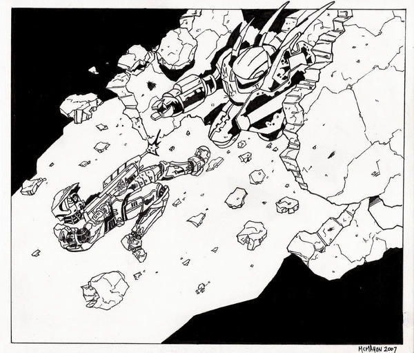 Master Chief vs A Hunter by NevicStudios on DeviantArt