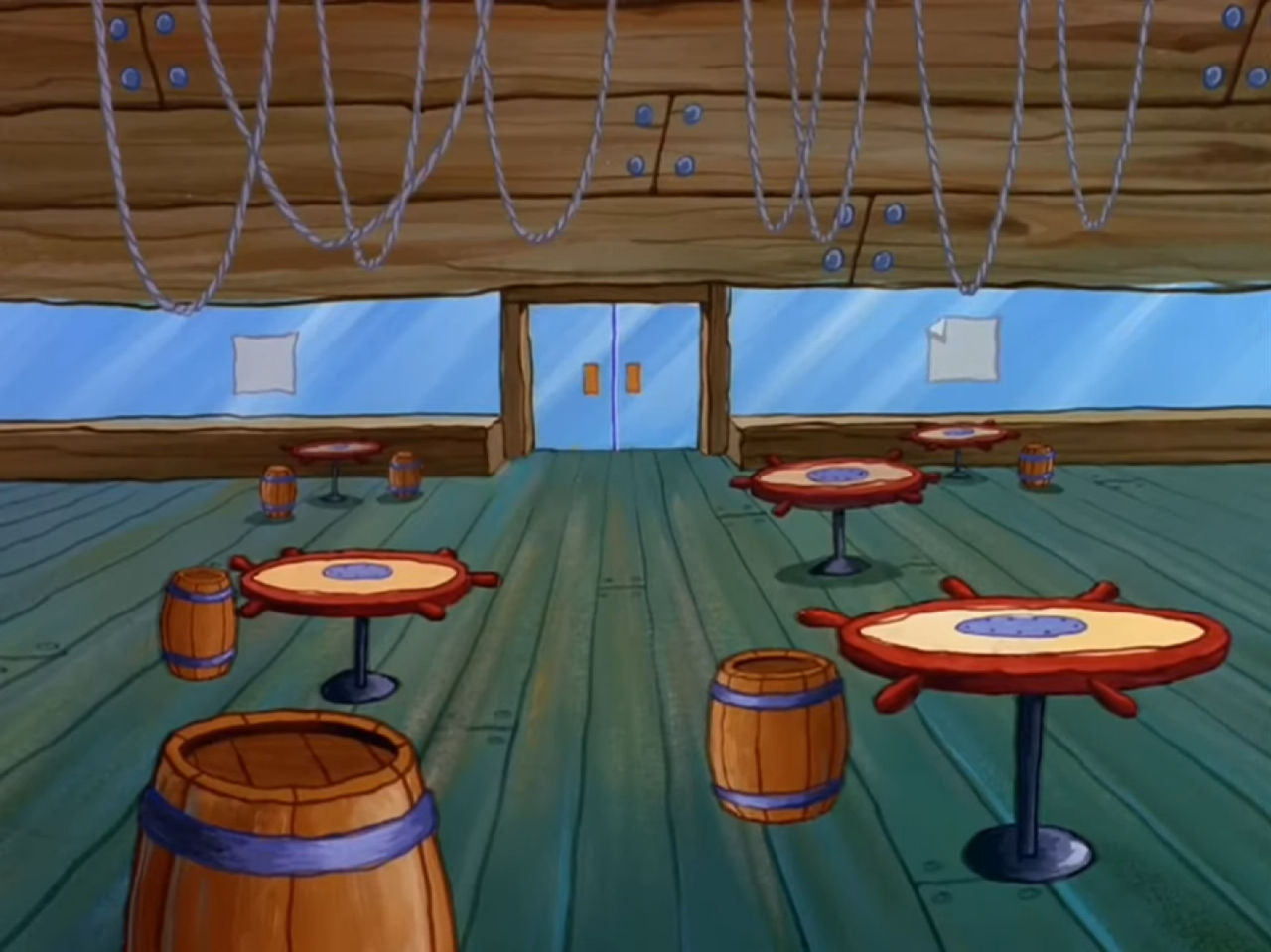 Help Wanted Krusty Krab Dining Room Background Sce By Timmyturnerscreams On Deviantart