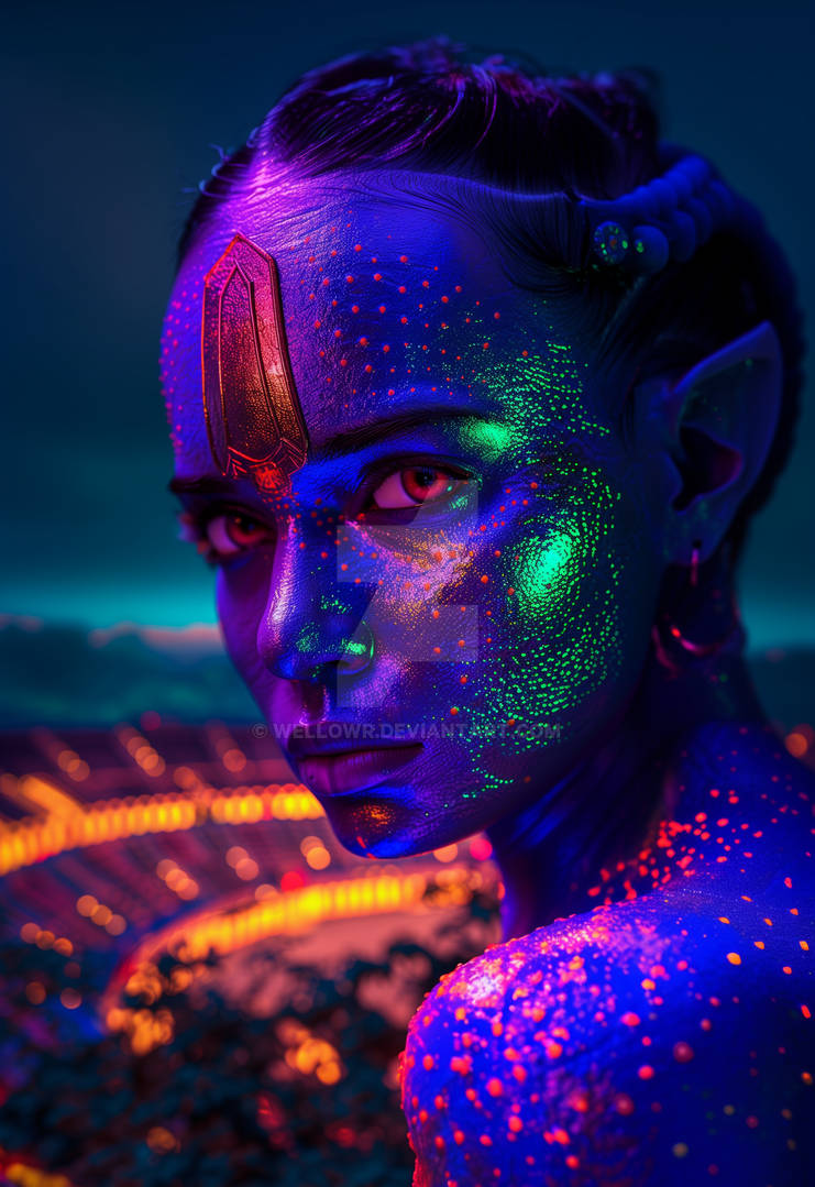 Strict Alien Portrait By Wellowr On Deviantart