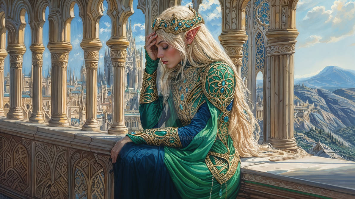 The Overthinking Elfwoman By Wellowr On Deviantart