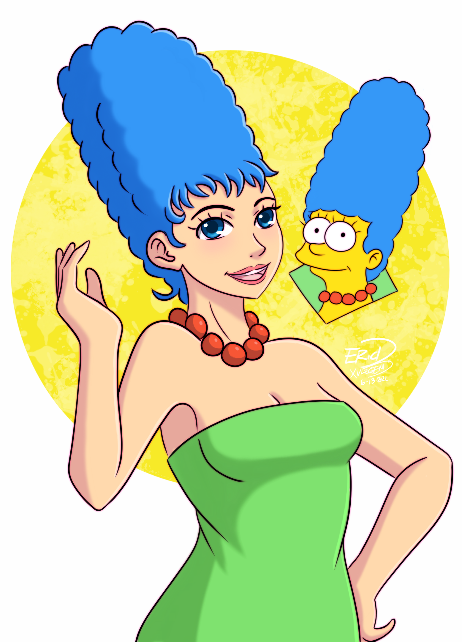 Marge Simpson By Xenonvincentlegend On Deviantart