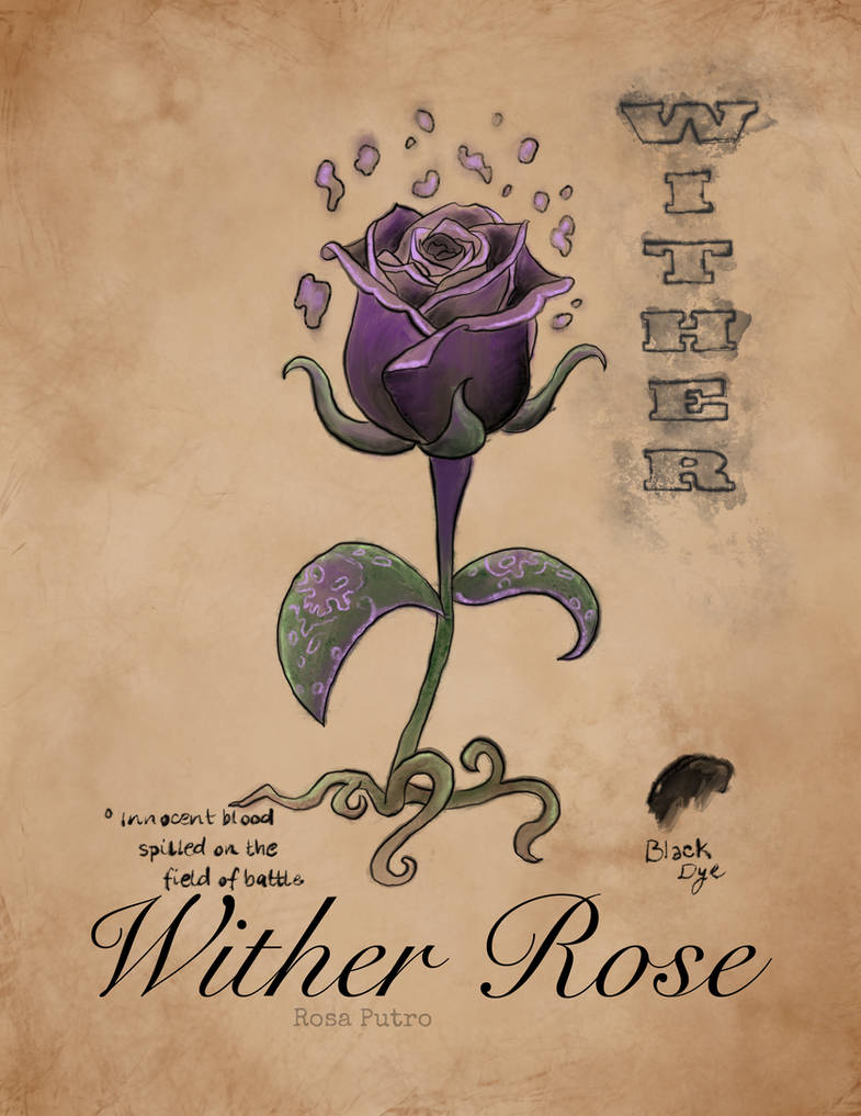 Minecraft Wither Rose By KaleyObsidia On DeviantArt minecraft-wither-rose-by-kaleyobsidia-on-deviantart