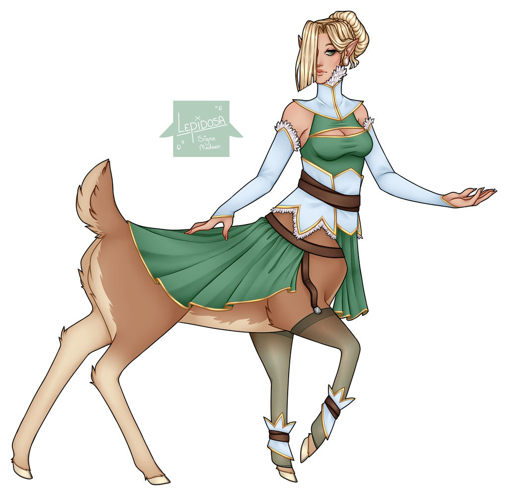 Concubine Cervitaur By Lepidosa On Deviantart