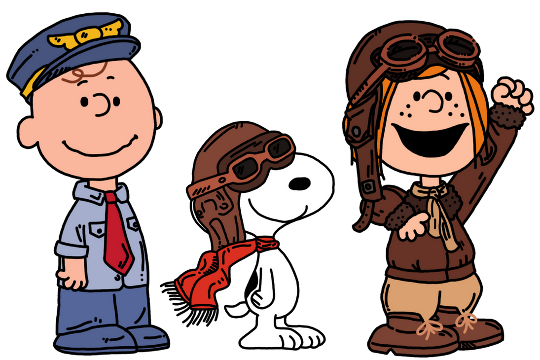 The Peanuts Gang As Pilots And Attendants By Rexellpaullopez08 On