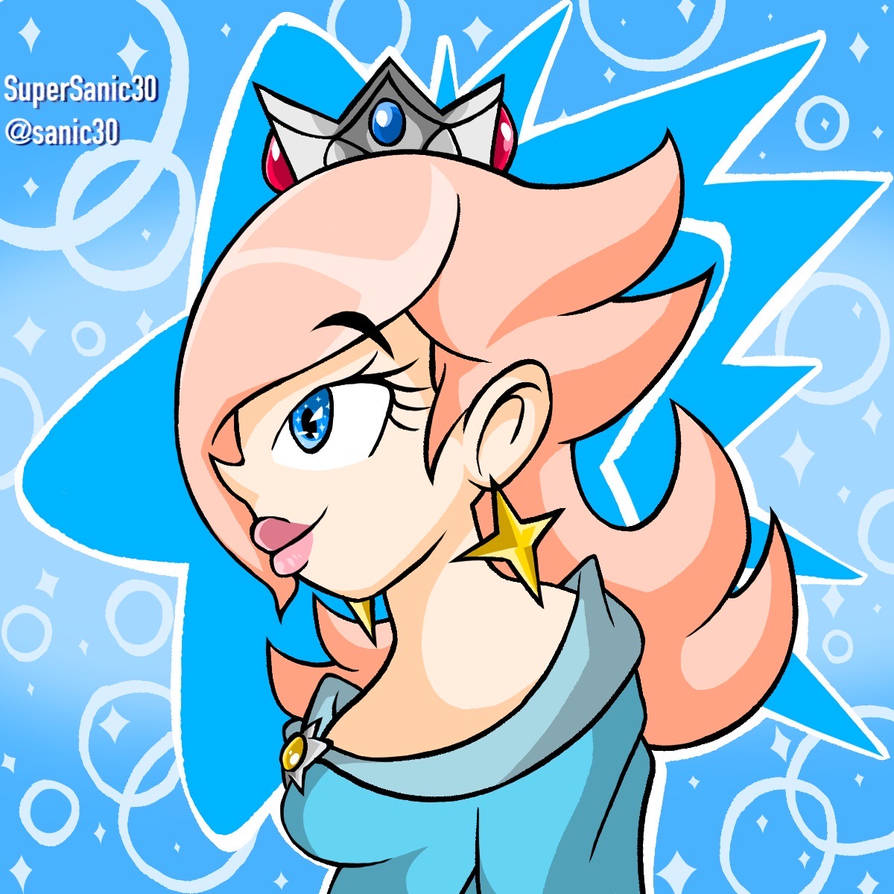 Princess Rosalina Super Mario By Supersanic30 On Deviantart