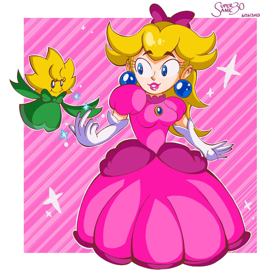 Peach And Stella Showtime By Supersanic30 On Deviantart