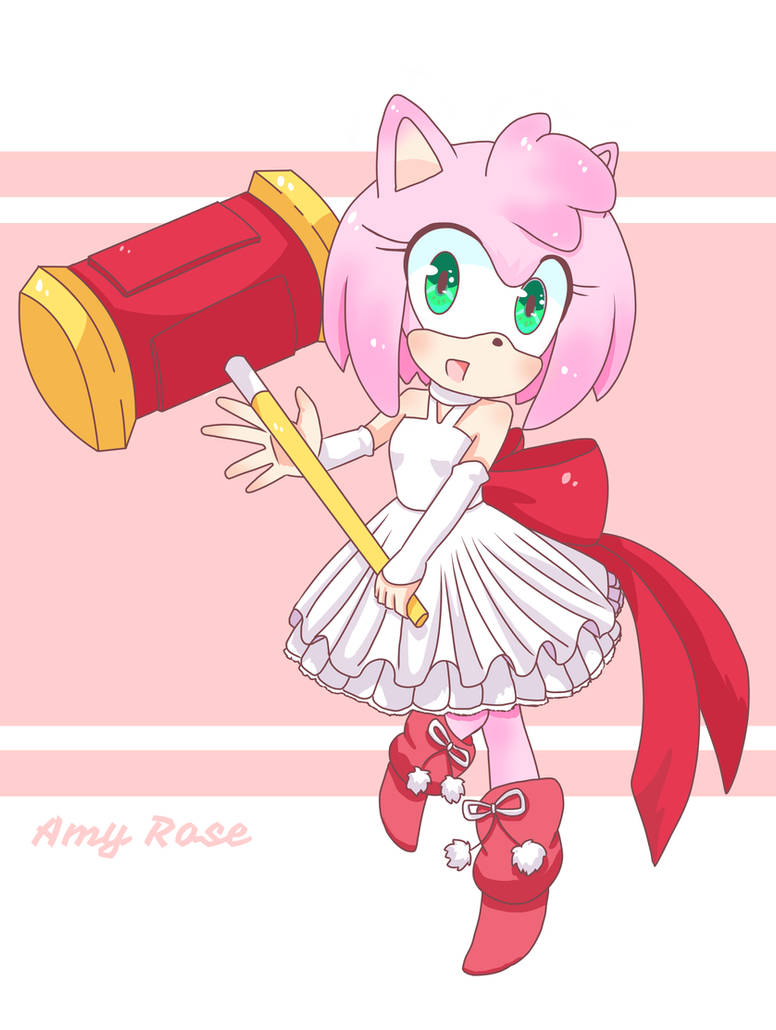 Amy Rose Hammer By Peachyemily On Deviantart