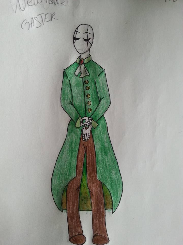 Newtale Gaster By Creepyshipper16 On Deviantart