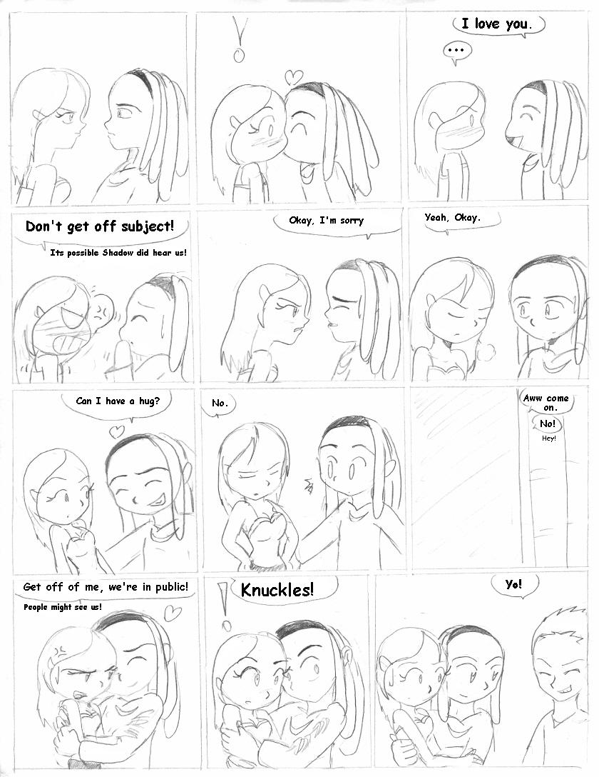 Pt2 Human Sonic Comic Pg13 By Sammysmall On Deviantart