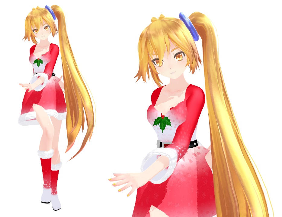 Mmd Neru Christmas Special 2021 Dl In Desc By Mskittygemma On Deviantart