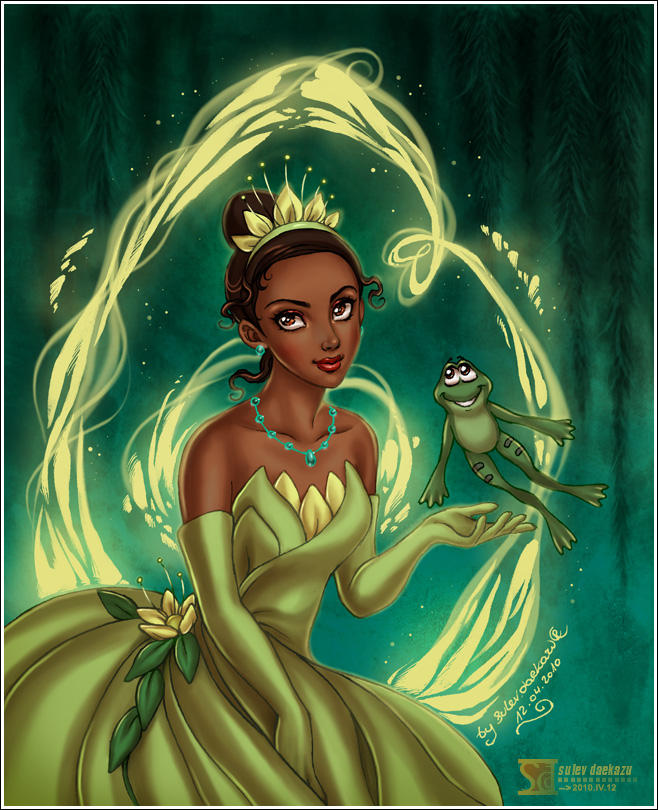 The Princess And The Frog By Daekazu On Deviantart