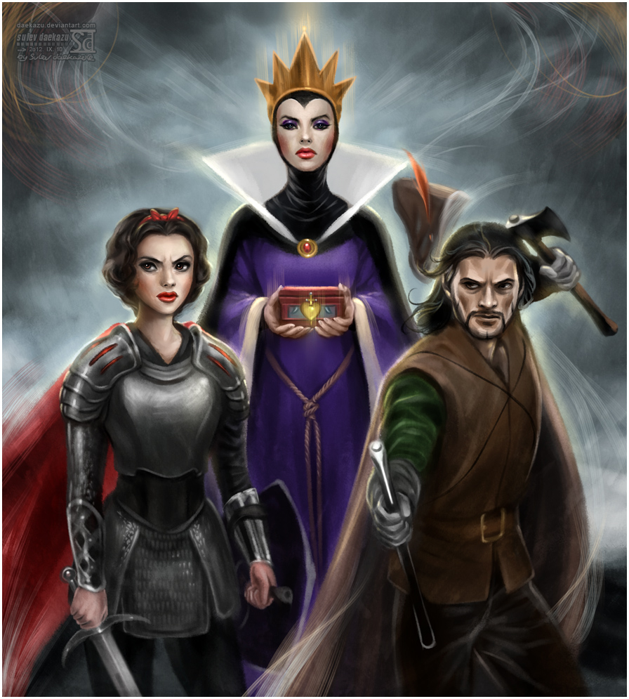 Snow White And Huntsman By Disney By Daekazu On Deviantart