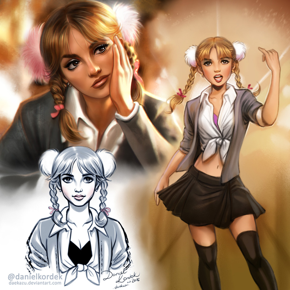 Britney Spears By Daekazu On Deviantart