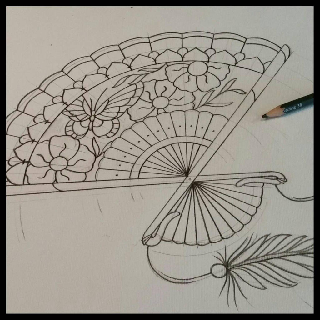 Japanese Fan Tattoo Design By Thirteen7s On DeviantArt japanese-fan-tattoo-design-by-thirteen7s-on-deviantart