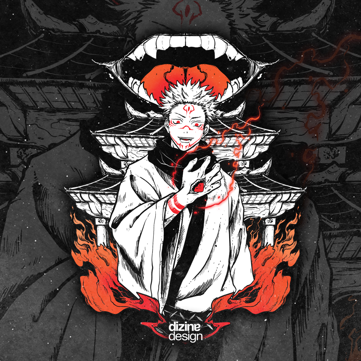 Ryomen sukuna Fanart by Dilustrasi on DeviantArt Ryomen sukuna Fanart by Dilustrasi on DeviantArt
