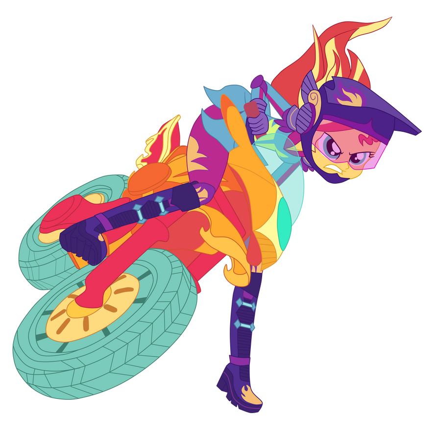 Sunset Shimmer Rider By Gmaplay On Deviantart