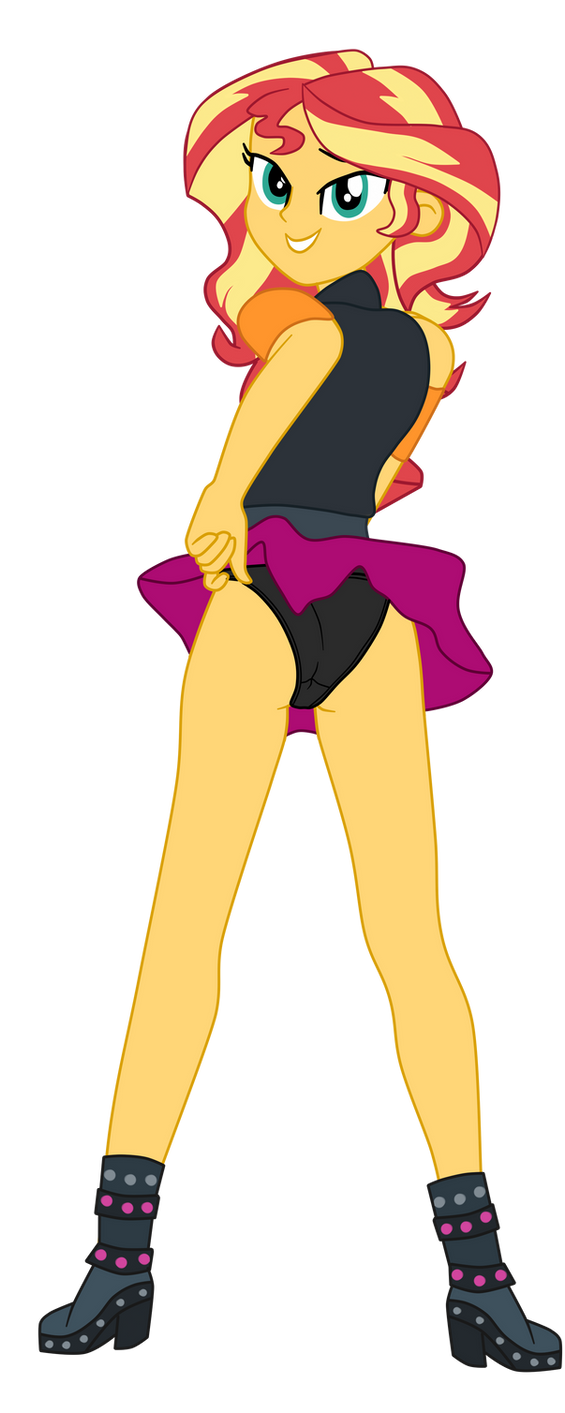 Sunset Shimmer Badass Pose By Gmaplay On Deviantart