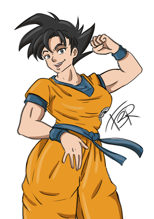 Goku 63 sketch by Fokk3rs on DeviantArt Goku 63 sketch by Fokk3rs on DeviantArt