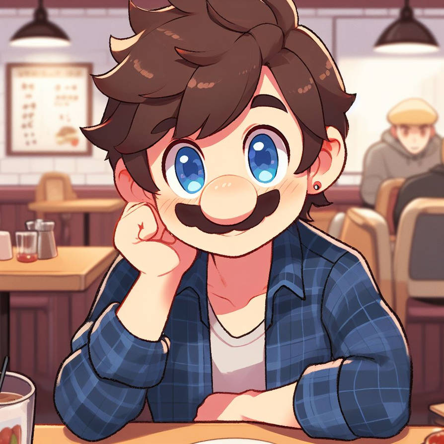Date With Mario Ai Image By Pokemonfan111 On Deviantart