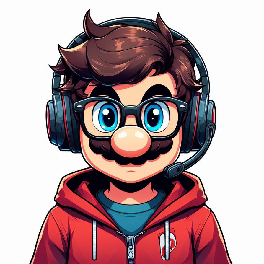 Mario With Glasses And Headphones Ai Image By Pokemonfan111 On Deviantart