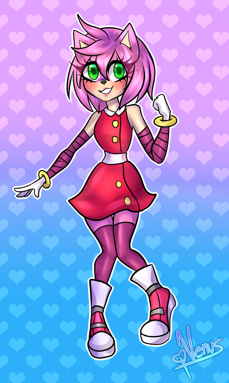 Amy Rose By Verenavenus On Deviantart