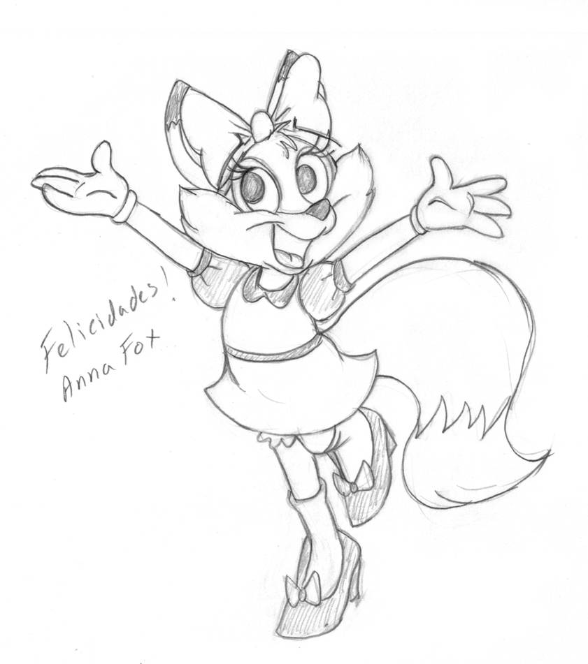 Happy Birthday Anna Fox By Kikerodz On Deviantart
