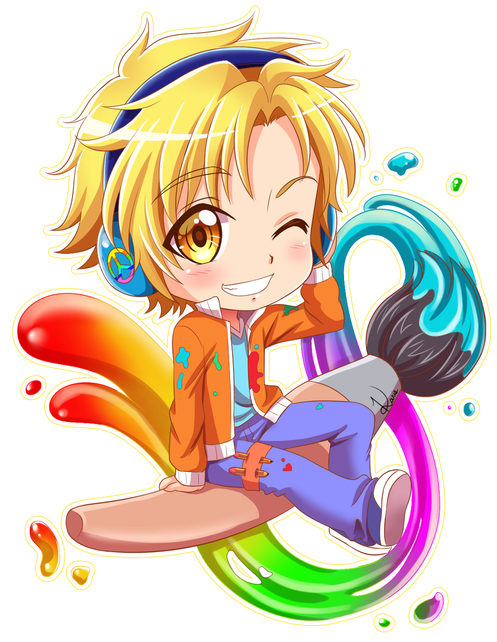 Chibi Comision By Karis Coba On Deviantart
