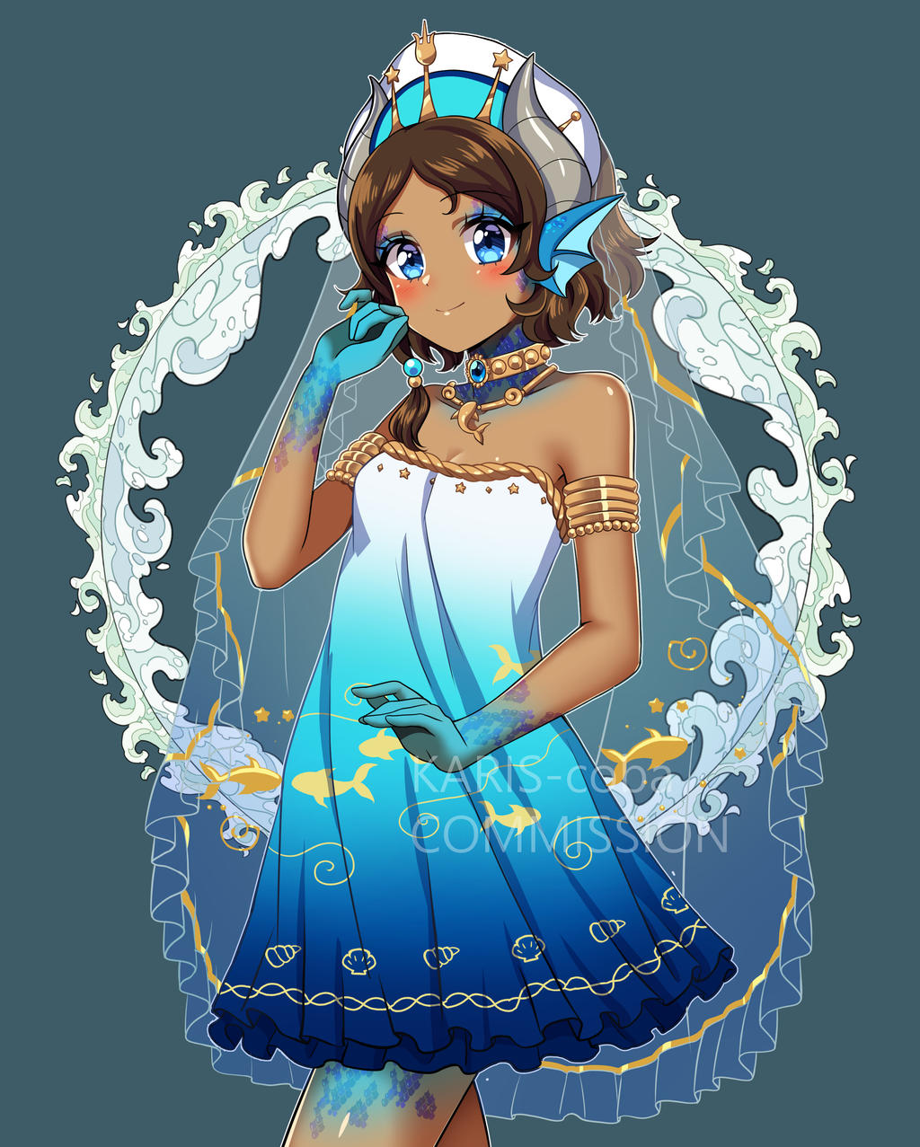 Half Body Commission By Karis Coba On Deviantart