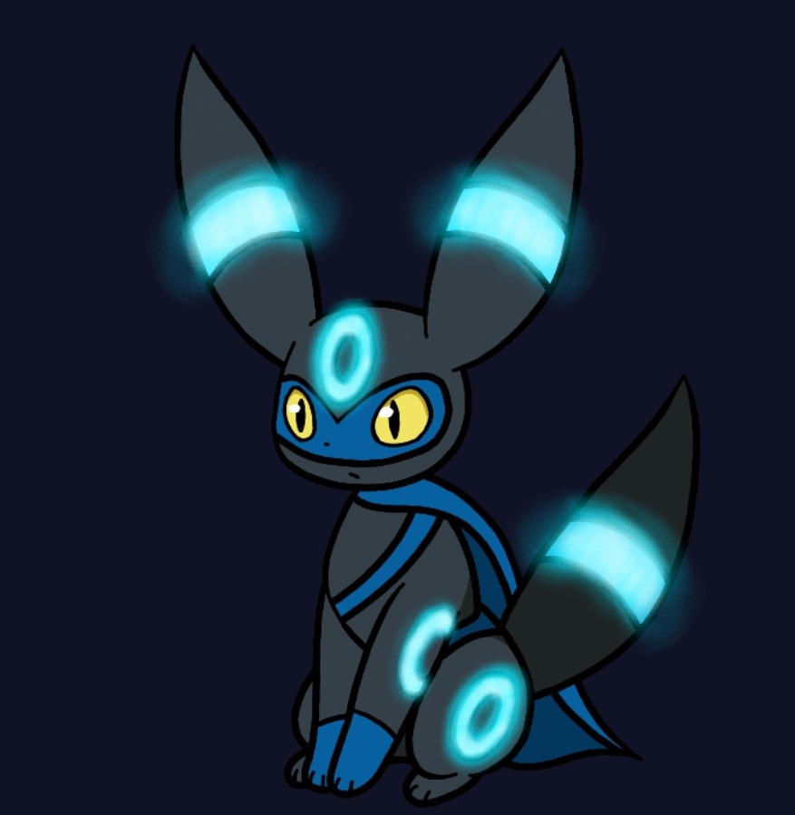 Shadow The Shiny Umbreon Glow Up By Pkm Bb 269 On Deviantart