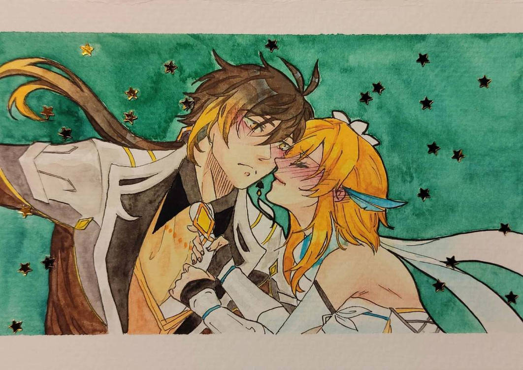 Zhongli X Lumine Ship By Lenoc24522 On Deviantart