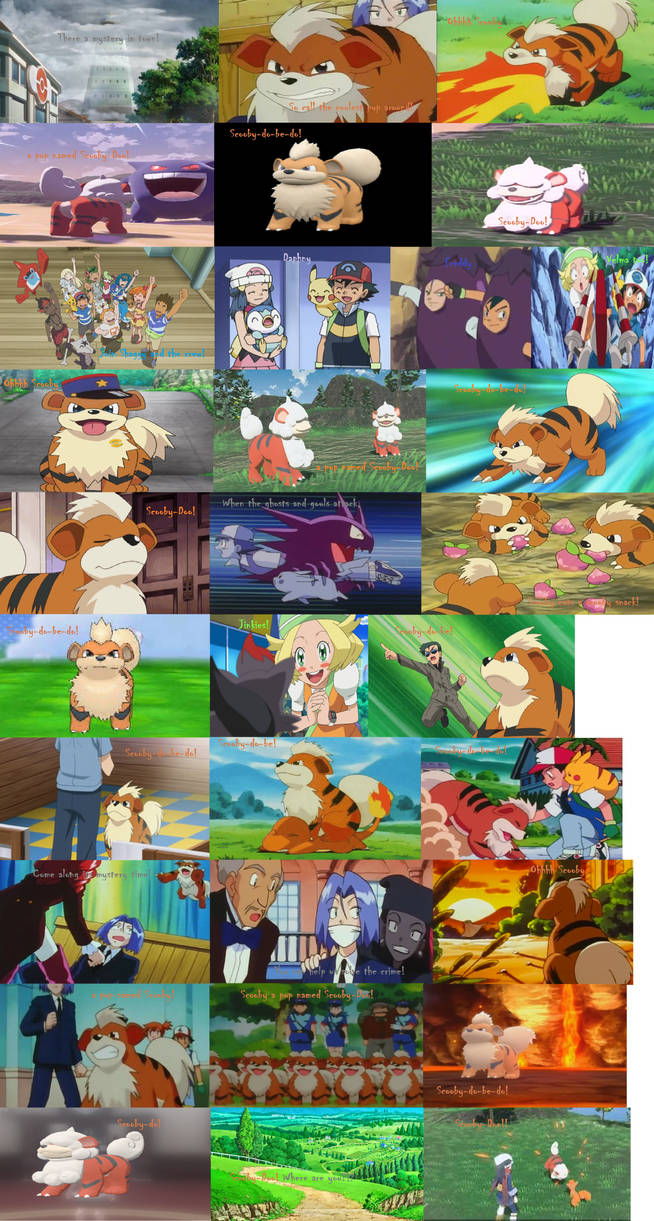 Pokemon A Pup Named Scooby Doo By Sango1994 On Deviantart