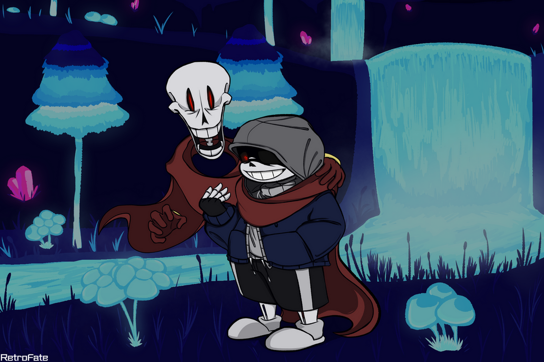 Waterfall Dust Sans By Retrofate On Deviantart