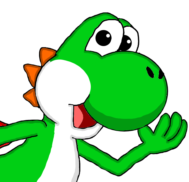 Green Yoshi Portrait By Happygav123 On Deviantart