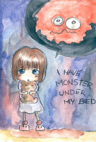 Monster under your bed by Otai on DeviantArt