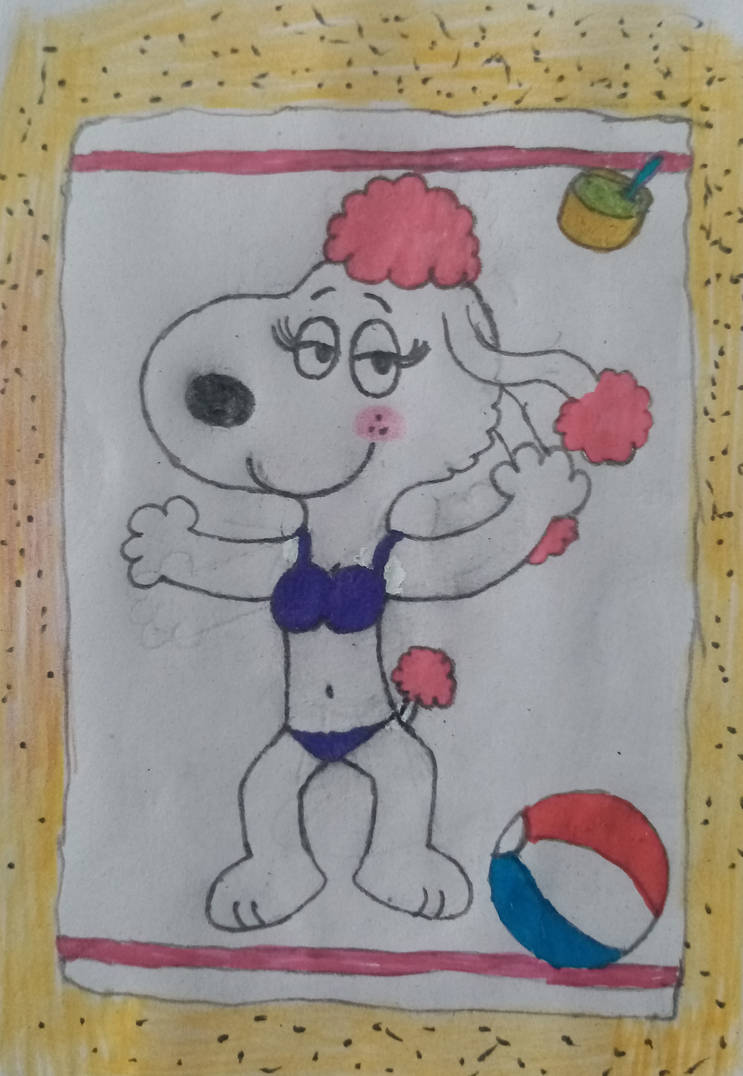 Fifi On The Beach By Dzeko17 On Deviantart