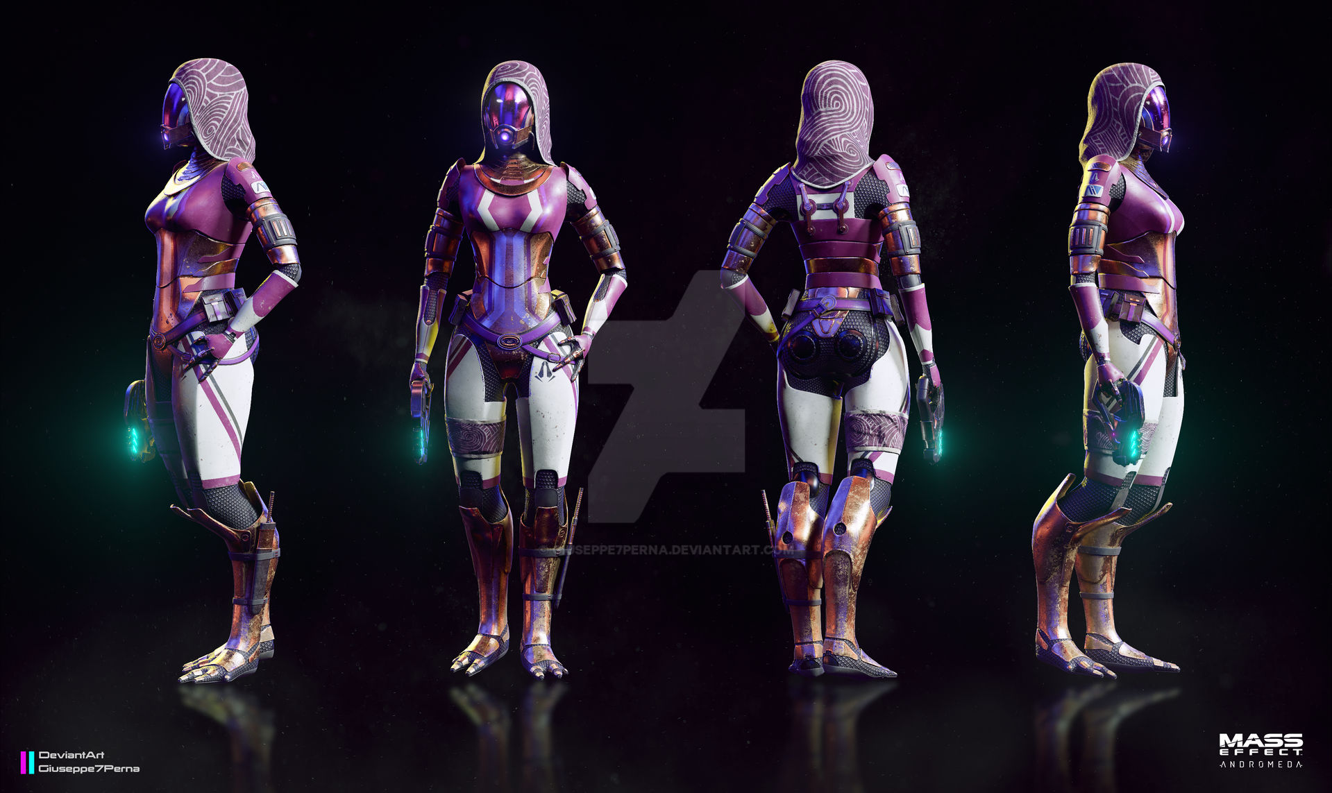 Quarian Pathfinder Mass Effect Andromeda By Giuseppe7perna On Deviantart