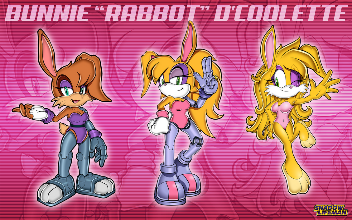 Bunnie Rabbot Dcoolette By Shadowlifeman On Deviantart