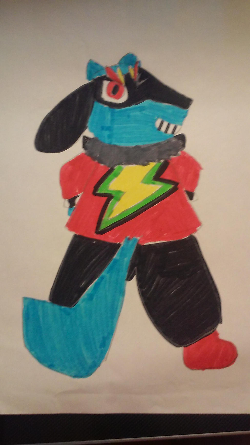 Cosplay Riolu Rock Star By Blossom49451 On Deviantart