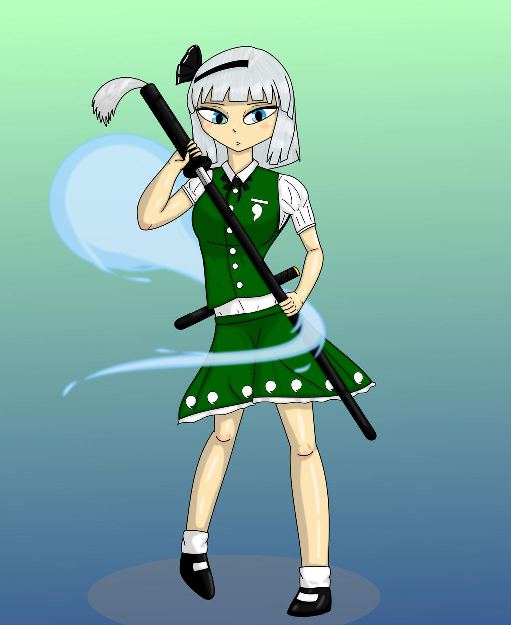 Youmu Konpaku Touhou Fanart By Slimescout On Deviantart