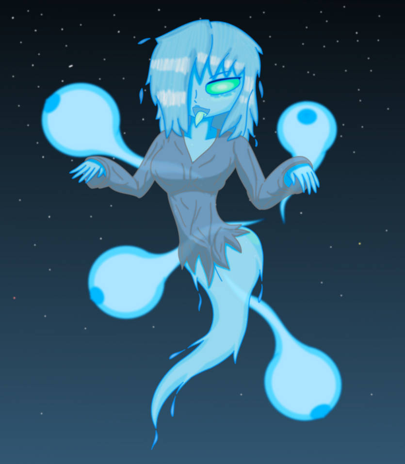 A Spooky Ghost With A Sexy Ghost Butt By Slimescout On Deviantart
