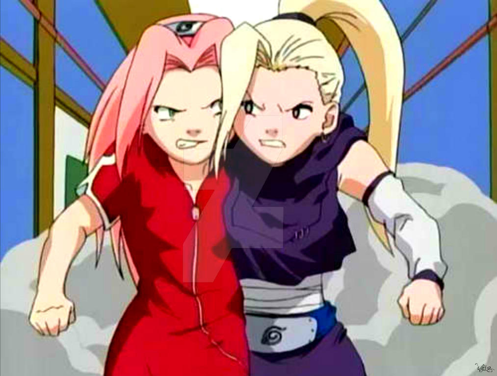 Sakura Vs Ino By Whs06 On Deviantart