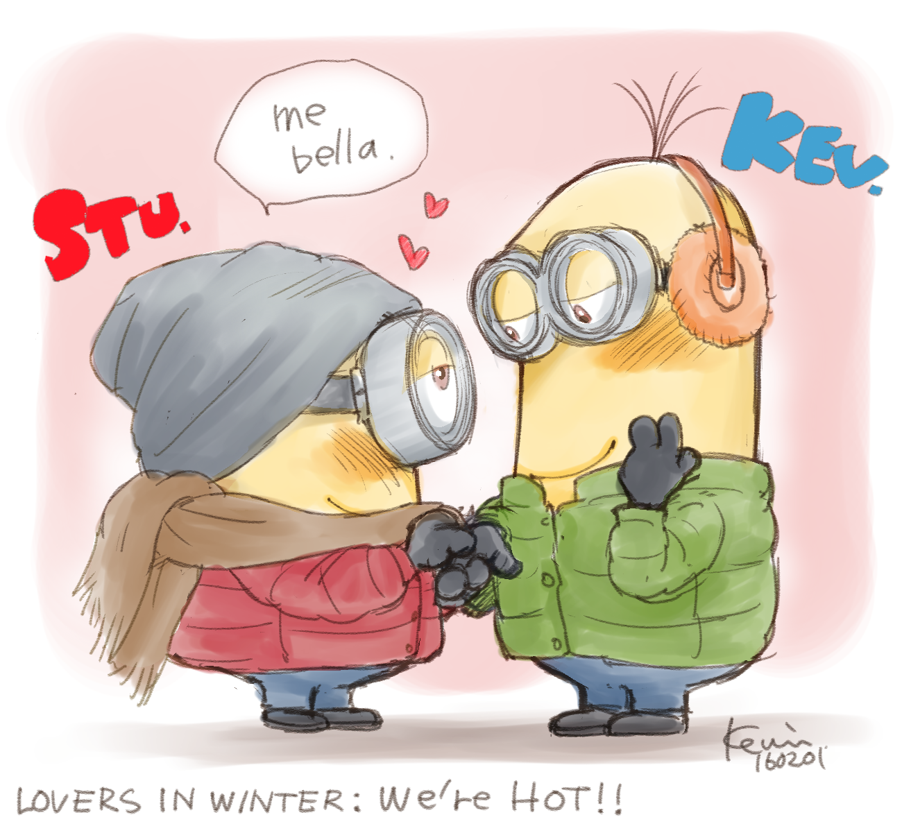 Yaoi Stuart And Kevin Me Bella By Diabolickevin On Deviantart