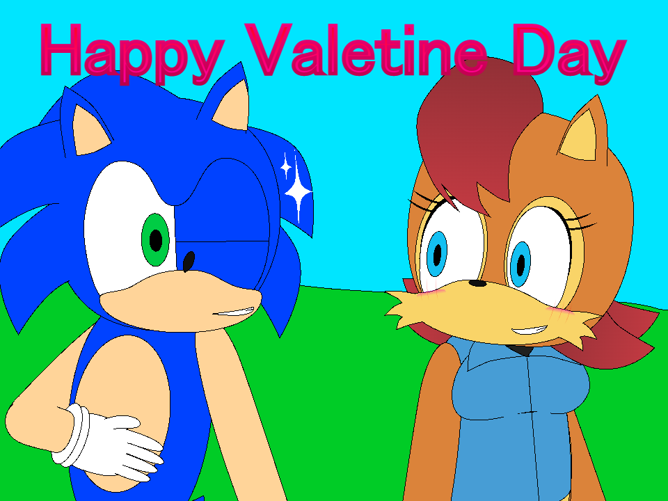 Happy Valetine Day Sonic X Sally By Kyleot333 On Deviantart