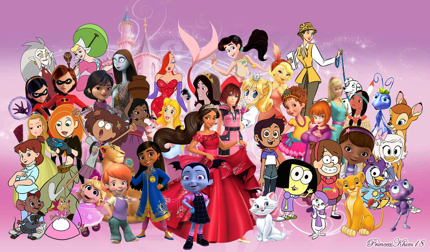 Disney Heroines Wallpaper by PrincessKhim18 on DeviantArt Disney Heroines Wallpaper by PrincessKhim18 on DeviantArt