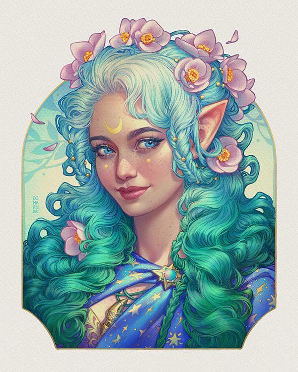 Dnd Character Portrait Commission Zadie By Dimary On Deviantart