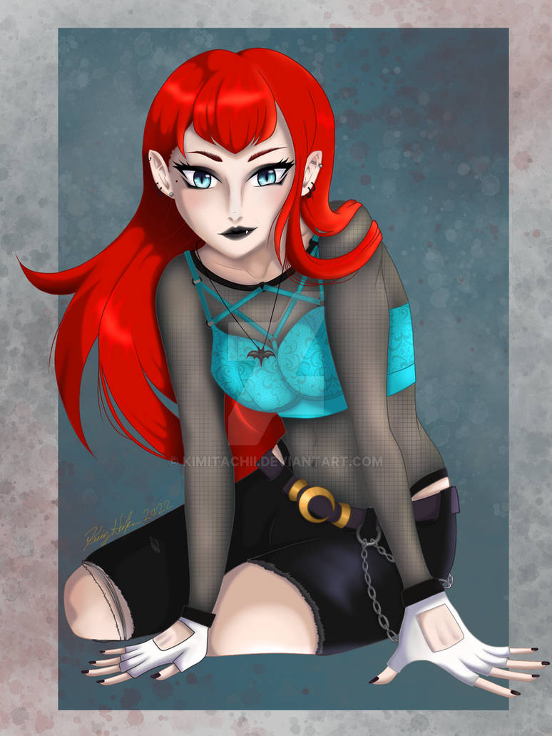 Cute Vampire Girl By Kimitachii On Deviantart