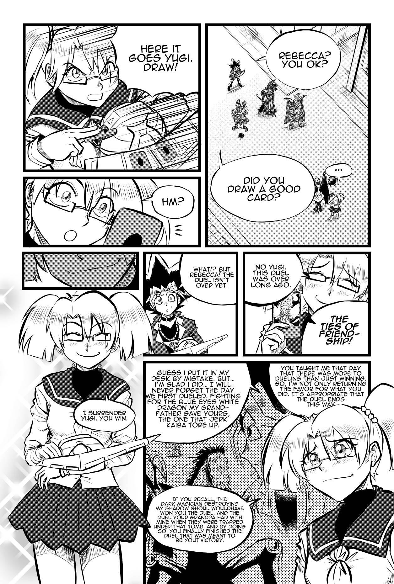 Yu Gi Oh Yugi Vs Rebecca Rematch Part 4 By Cutebutwrong On Deviantart