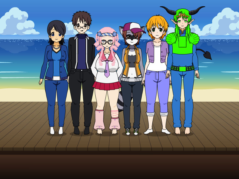 Strip Dice Beach Edition Part 1 By Copycat19 On Deviantart
